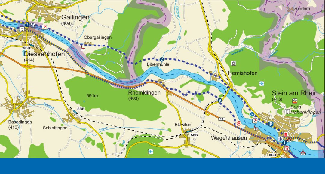 Schaffhausen und Rheinfall | Bodensee-Radweg.de