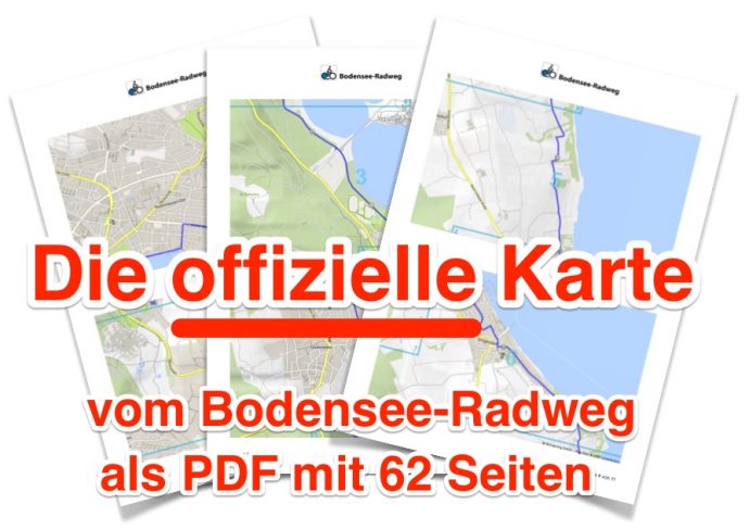 Offizielle Karten vom Bodensee-Radweg | Bodensee-Radweg.de
